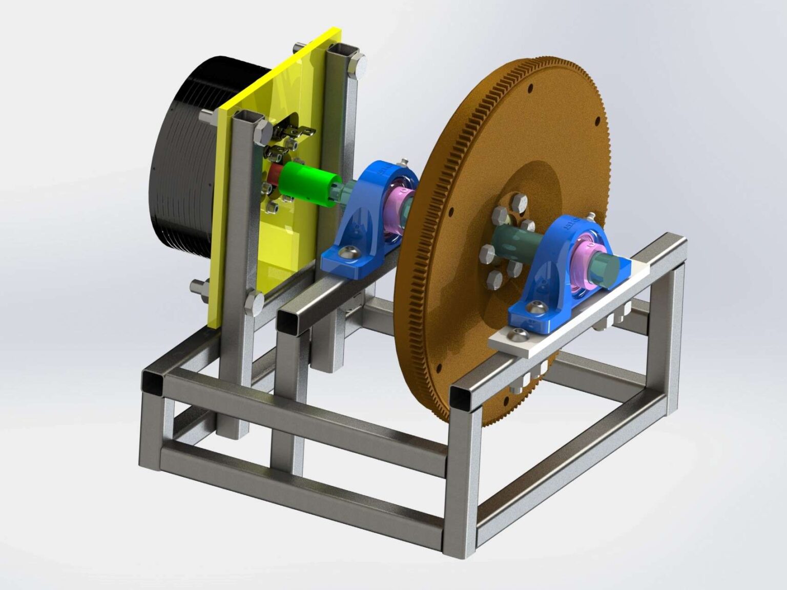 Electric Motor Dynamometer - Mechanical Engineering Portfolio